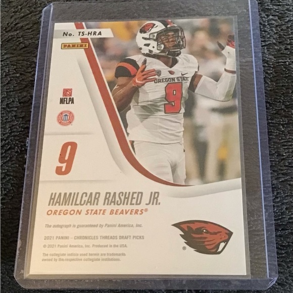Panini | Other | 22 Panini Chronicles Threads Hamilcar Rashed Jr Rc ...